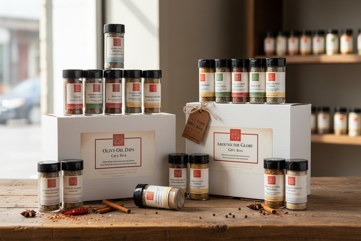 Thoughtful, Custom Spice Boxes for Employees, Clients, and Coworkers t ...