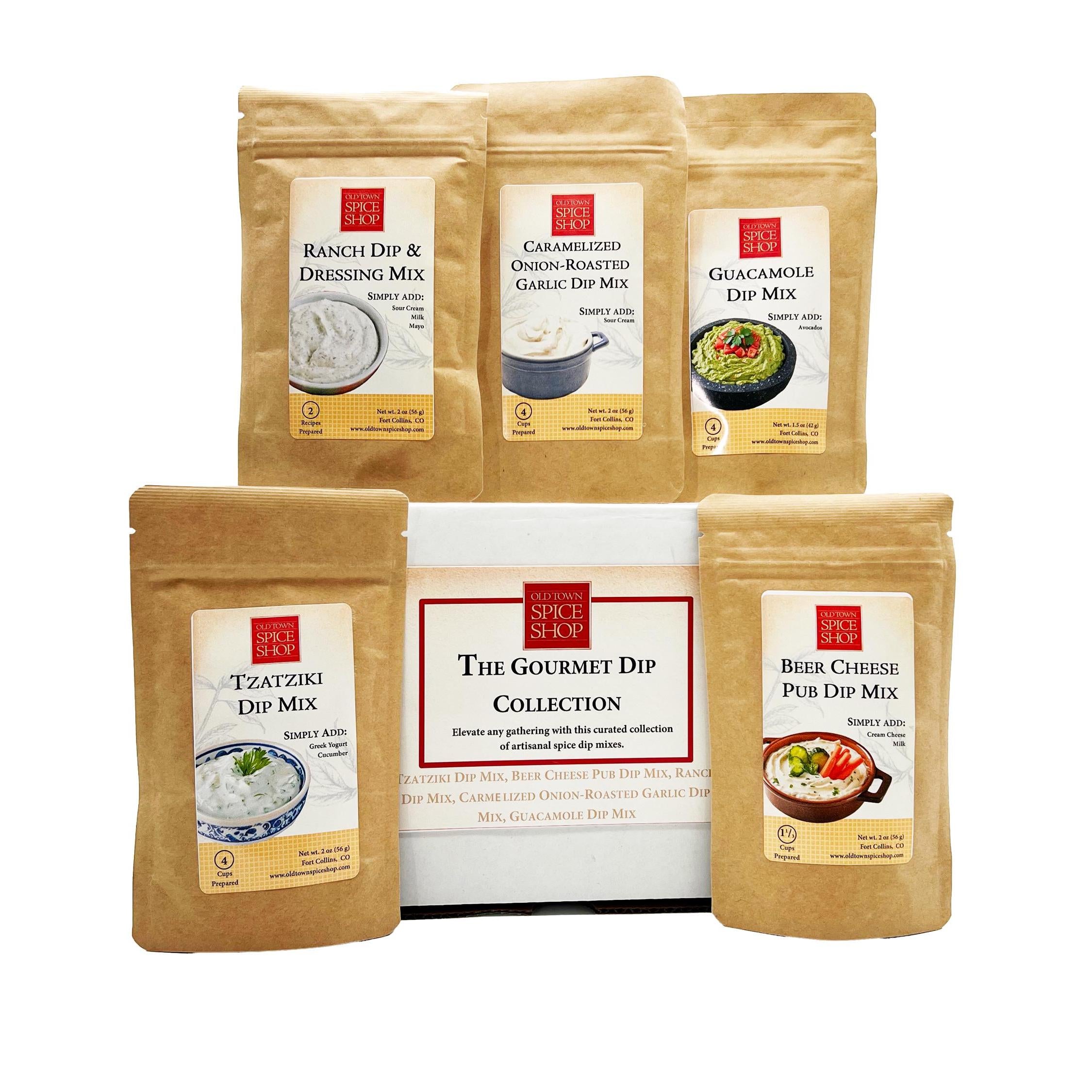 Gourmet Dip Collection Gift Box | 5 Best-Selling Party Dips – Old Town ...