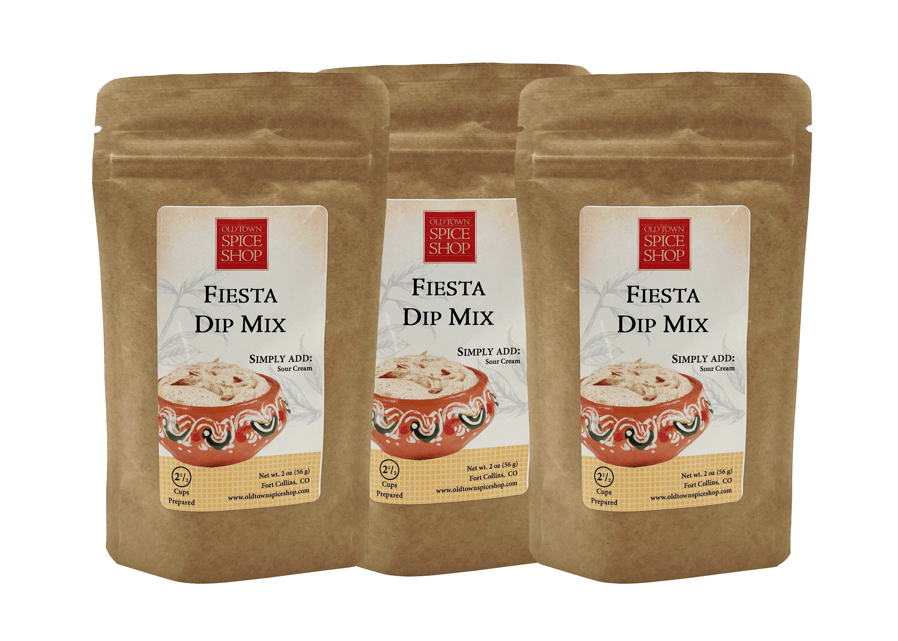 Fiesta Dip Mix: Vegetable Garden Party Dip | Old Town Spice Shop