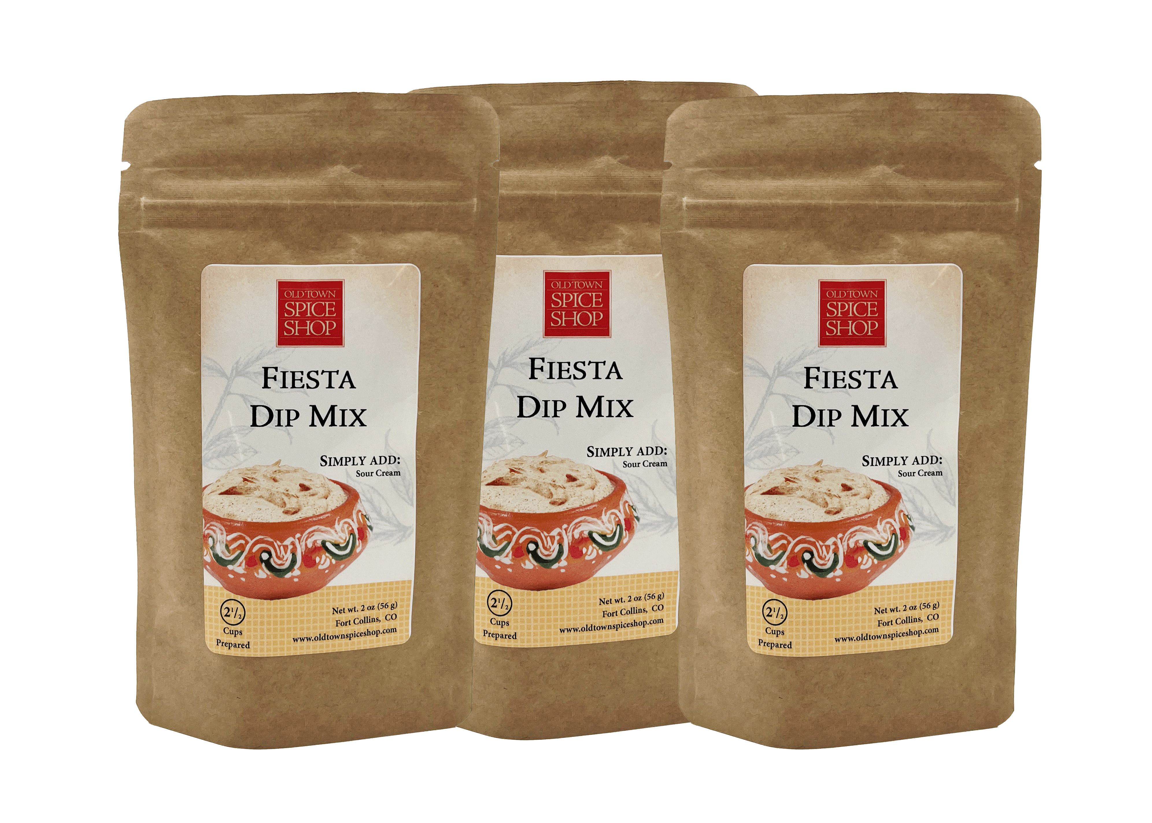 Fiesta Dip Mix: Vegetable Garden Party Dip | Old Town Spice Shop