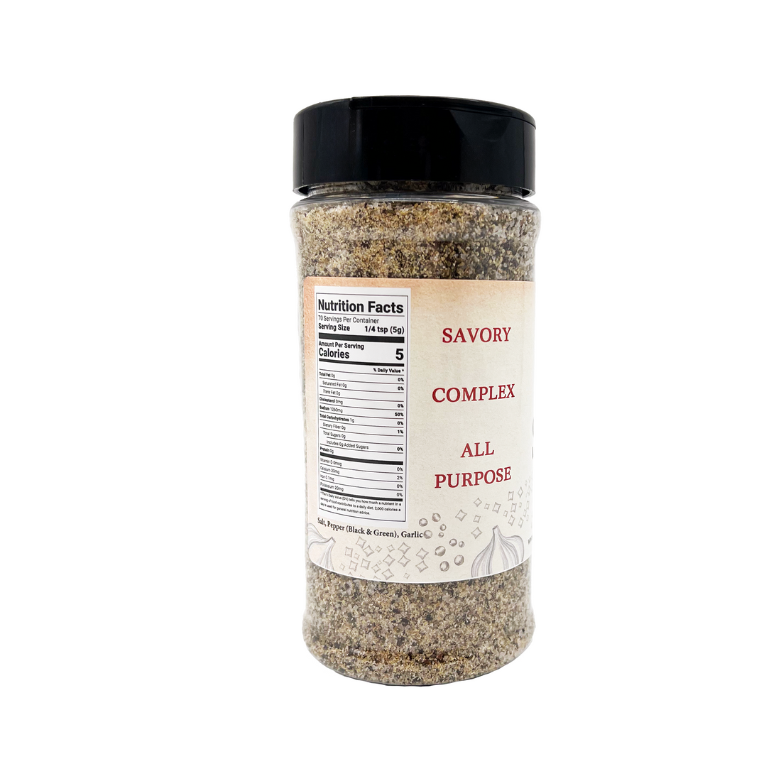 SPG Rub: Salt, Pepper, Garlic Seasoning for Brisket | Old Town Spice Shop