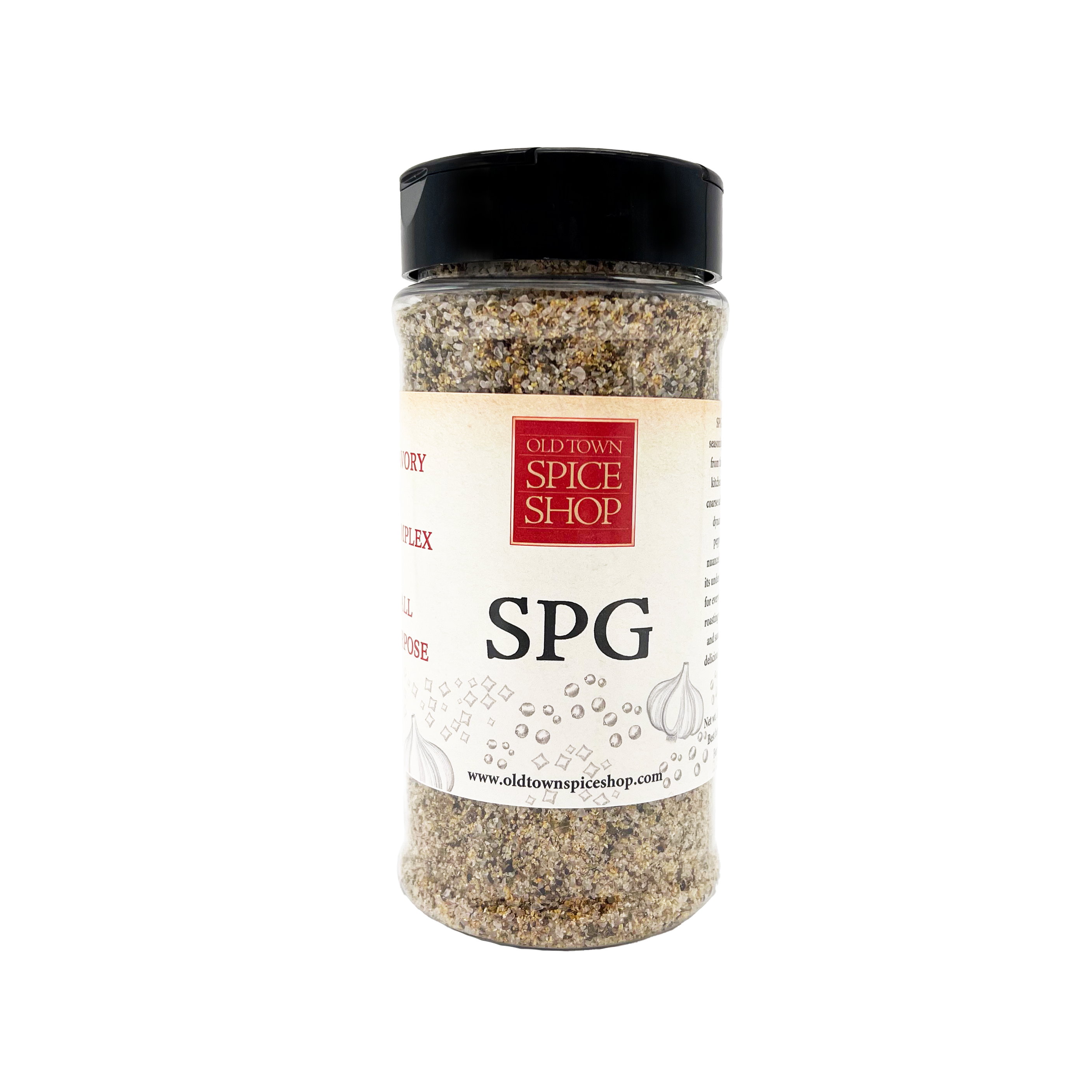 SPG Rub: Salt, Pepper, Garlic Seasoning for Brisket | Old Town Spice Shop