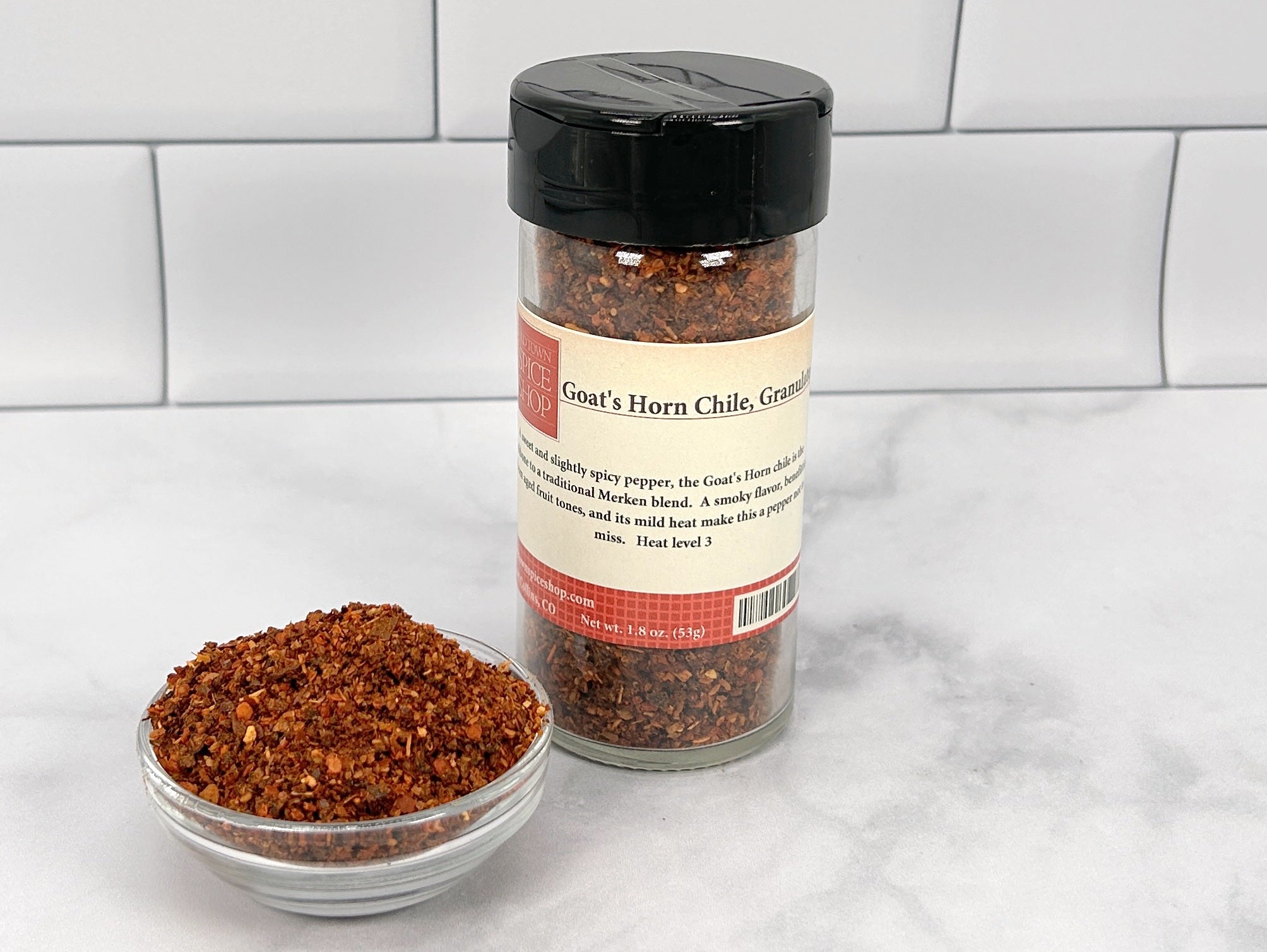 Goat's Horn Chile, Granulated – Old Town Spice Shop