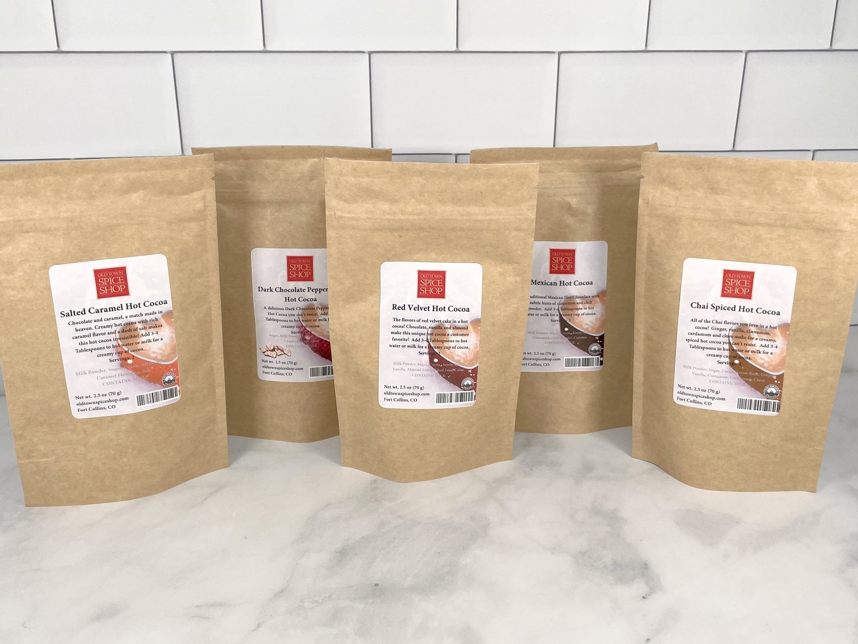 Gourmet Hot Cocoa Sampler – Old Town Spice Shop